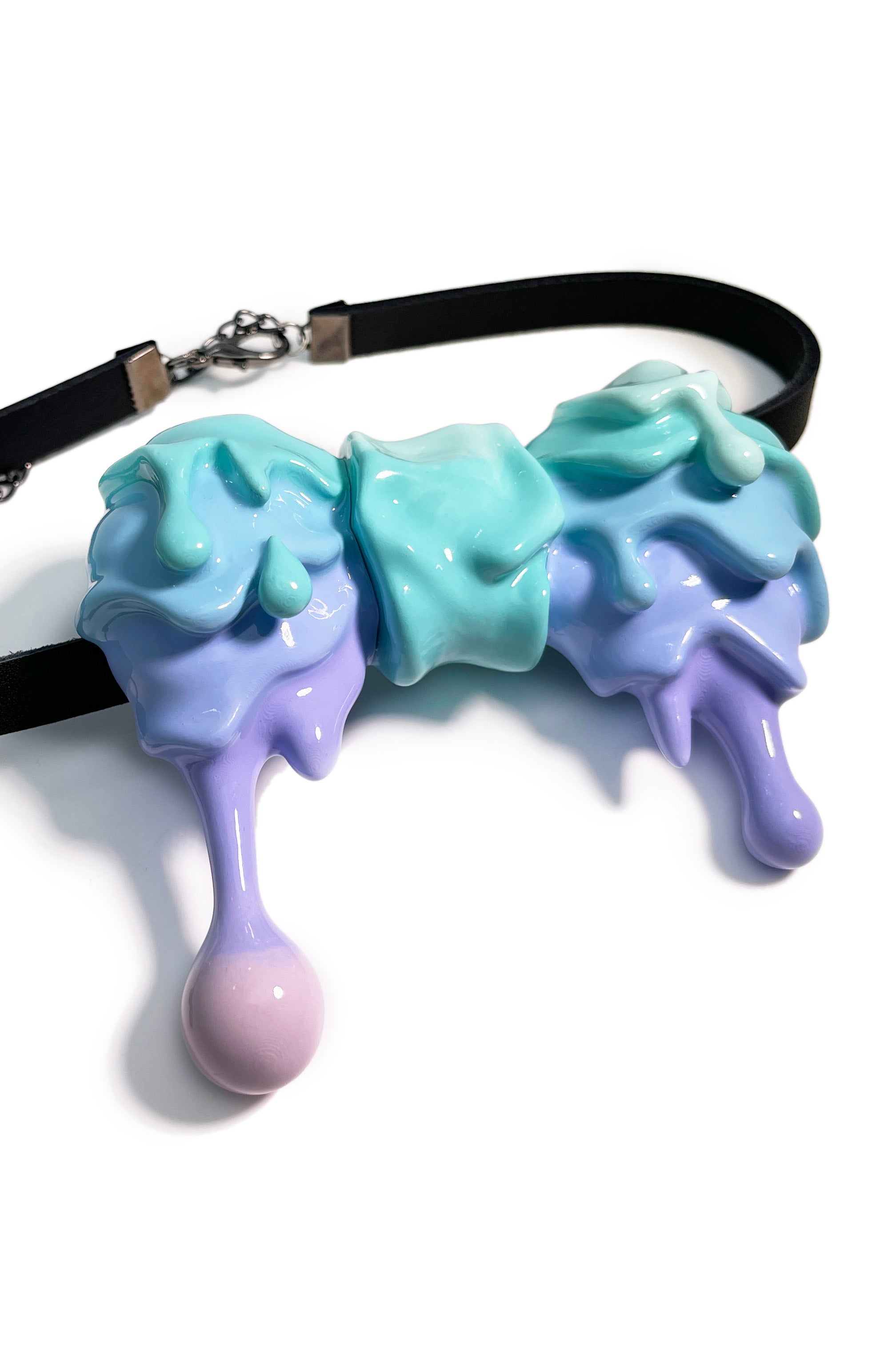 Sweet Bow With Leather Necklace | ISSANYI